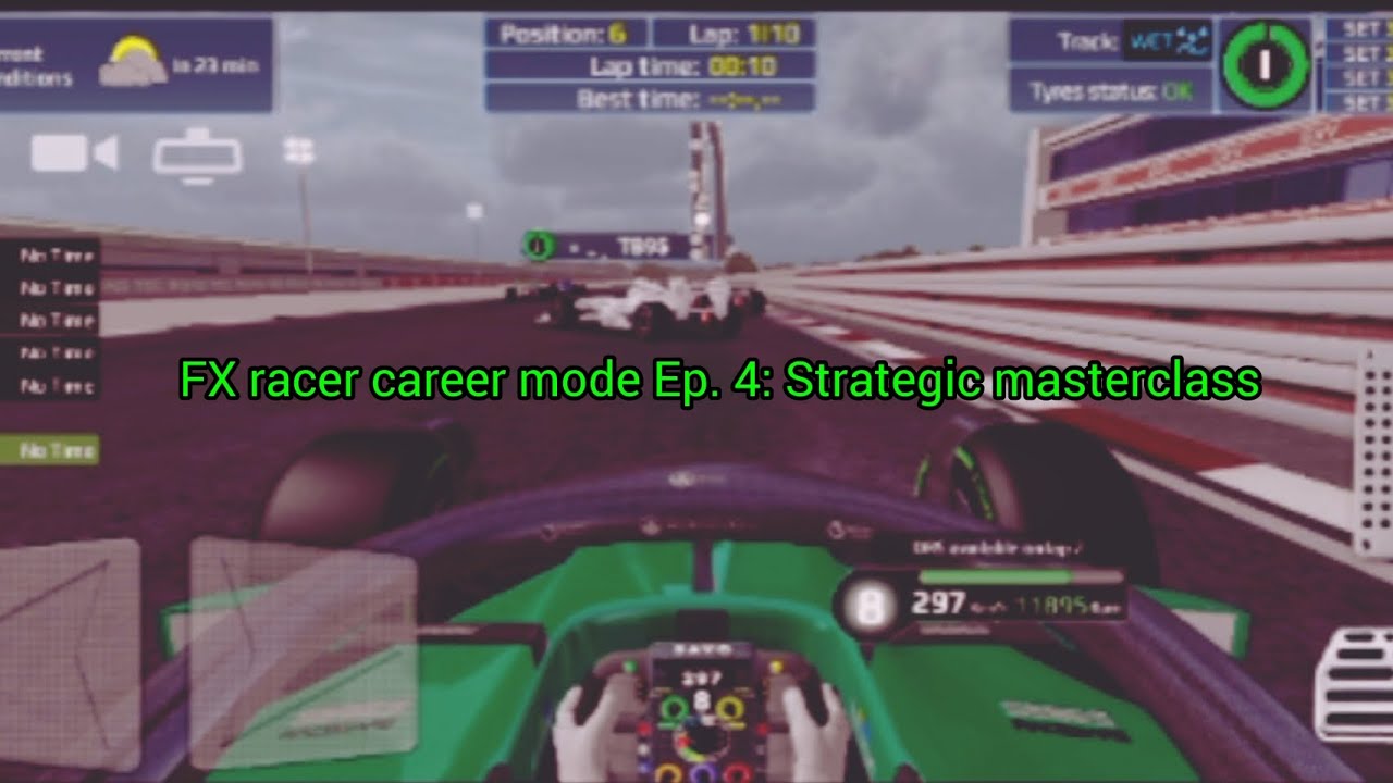 FX racer career mode episode 4: Strategic masterclass - YouTube