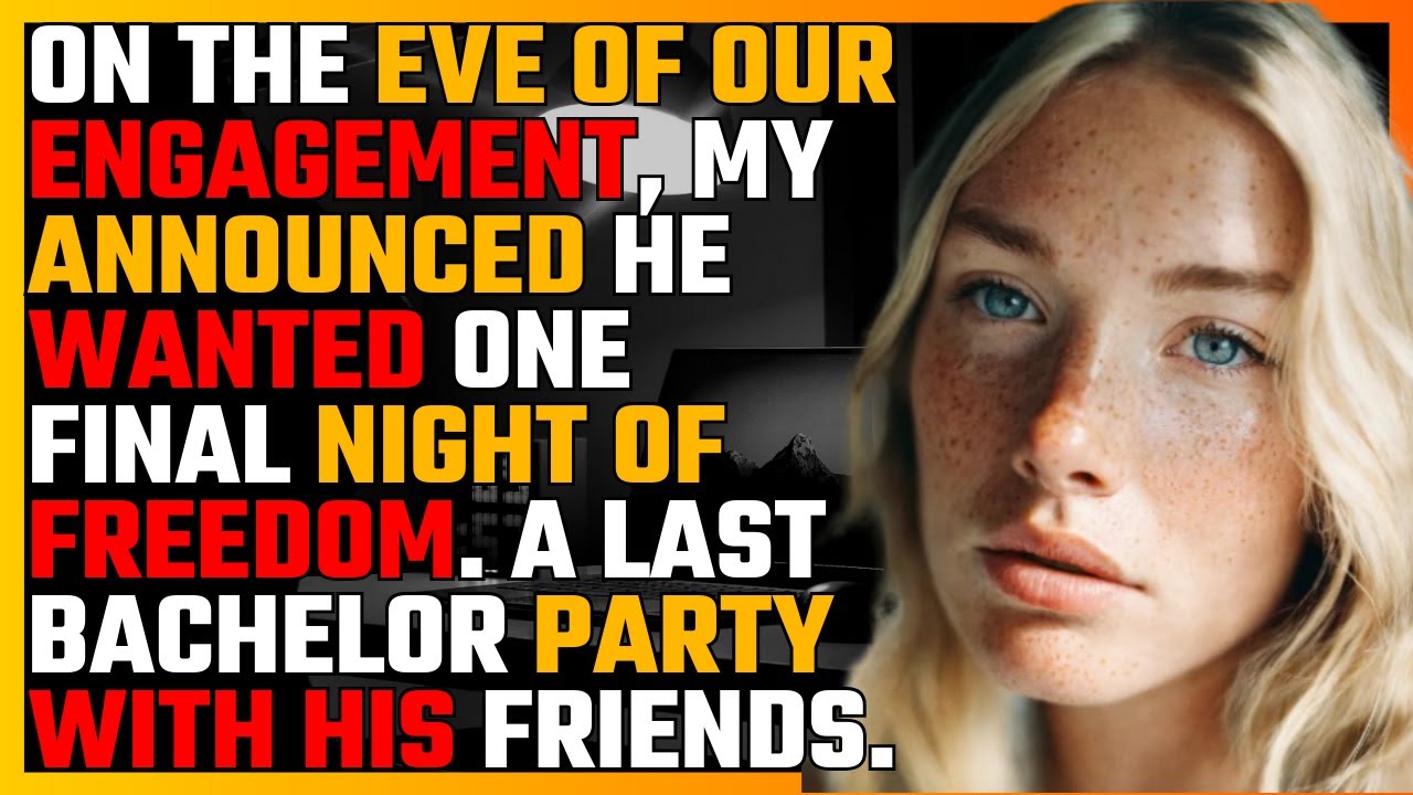 On the eve of our ENGAGEMENT, he announced he wanted one FINAL night of ...