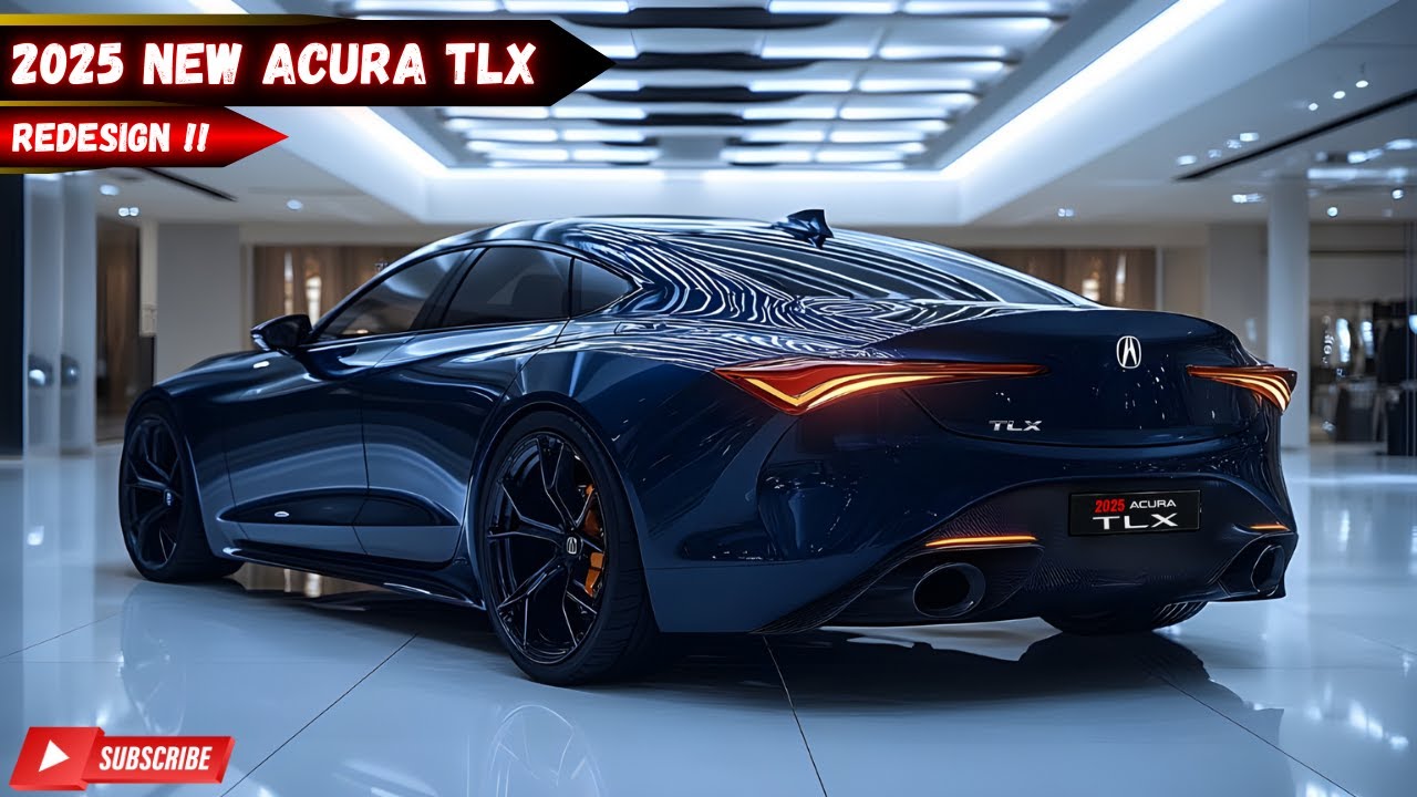 The New 2025 Acura TLX Revealed: The Future of Luxury Sedans - First ...