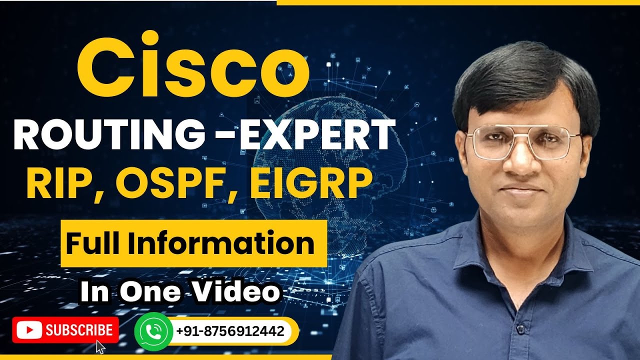 CCNA Advanced RIP, EIGRP & OSPF Full Course | Live Training by ICNT ...