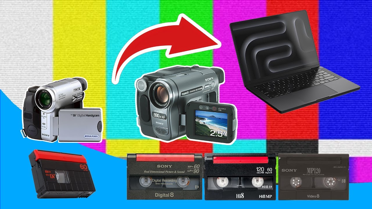 How to Digitize Mini DV 8mm or (Video8/Hi8/Digital8) tapes - YouTube