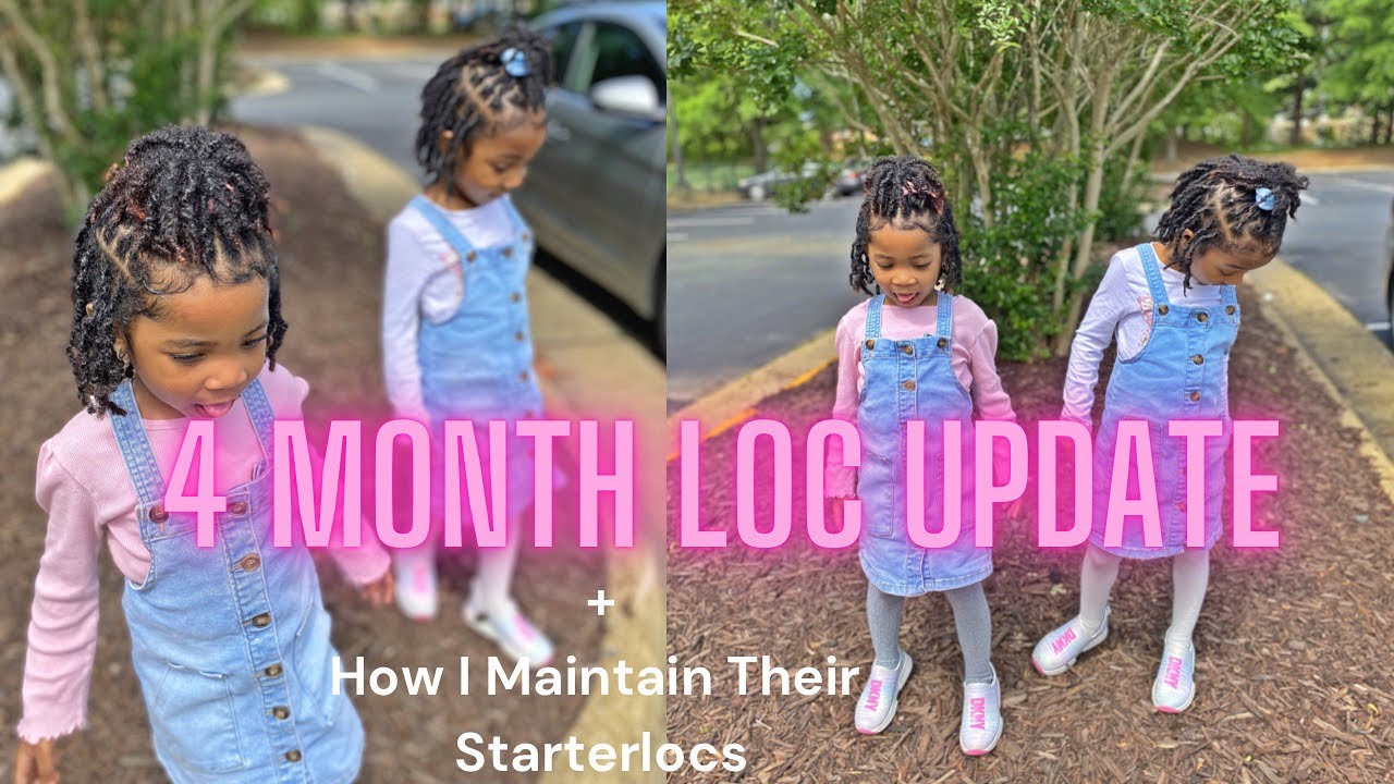 4 MONTH LOC UPDATE 🌱 + How I maintain their locs ! | Frizzing, Budding ...