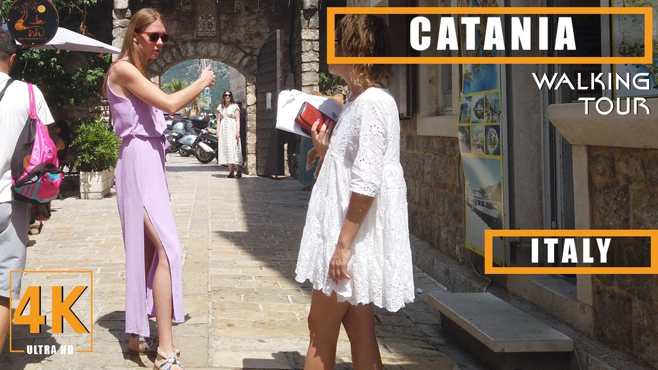 CATANIA, ITALY WALKING TOUR 4K | Italy Travel Guide 2023 - YouTube