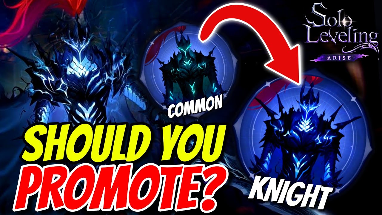 Normal VS Knight Igris! Should You Promote Your Shadow? Cost & Tip ...