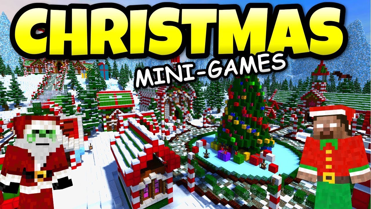 Minecraft Christmas Mini-Games & Servers! Live Xbox Gameplay - YouTube