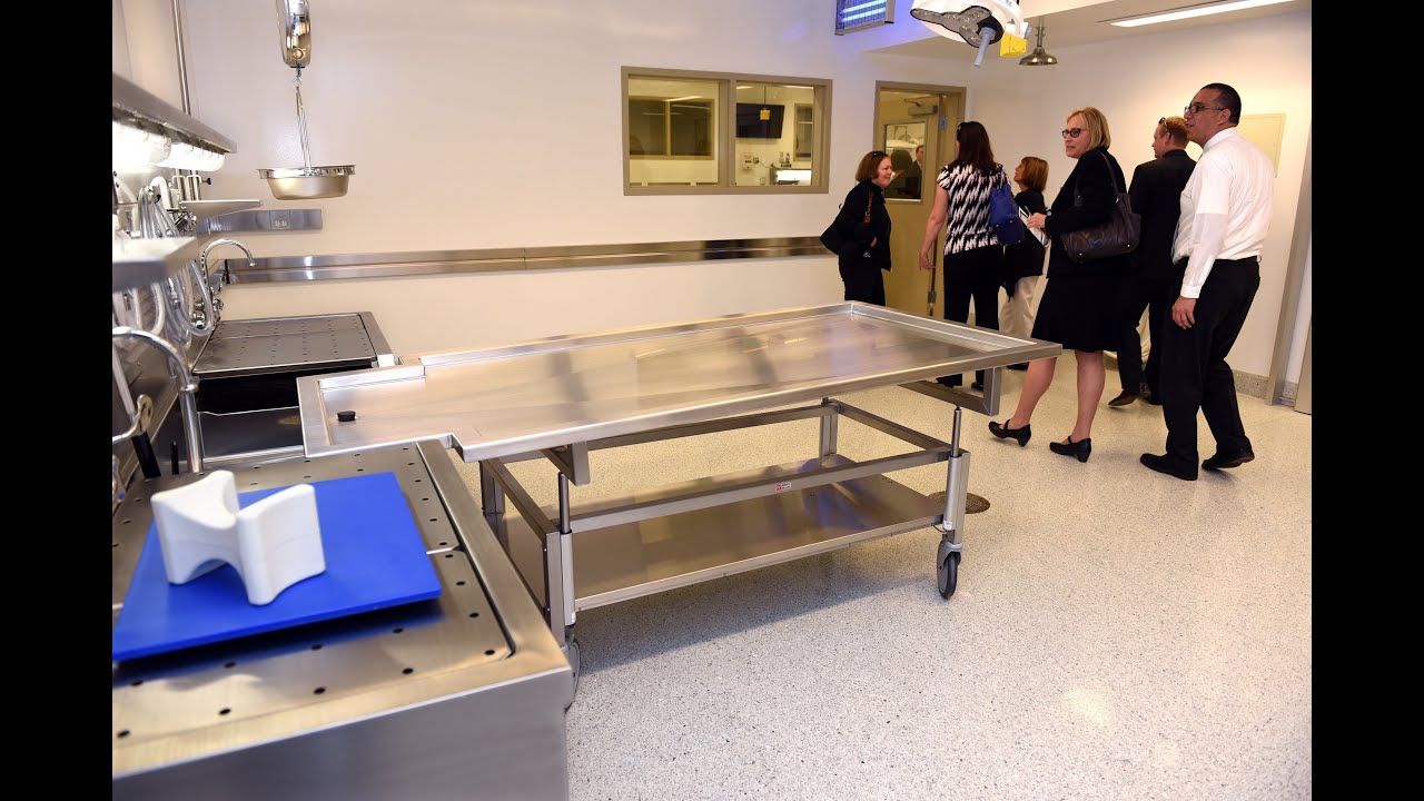 Dedication of new facility for Stanislaus County Coroner - YouTube