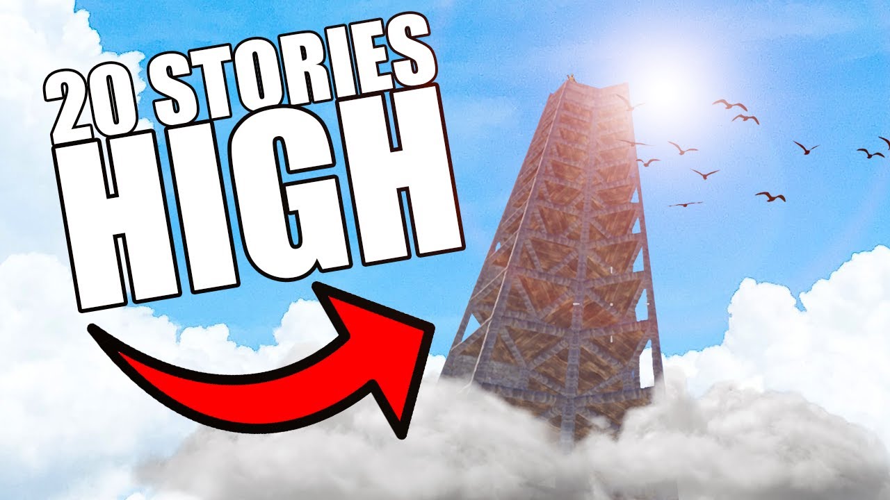 Building the TALLEST BASE in Rust - YouTube