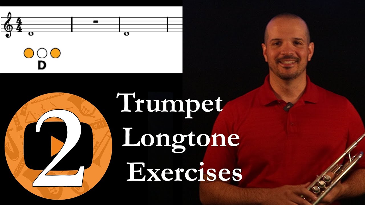 Trumpet Longtone Exercise 2 - For Beginners - YouTube