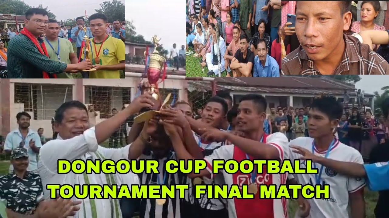 Dongour Cup Football tournament Final match | Radha Mahonpur High ...
