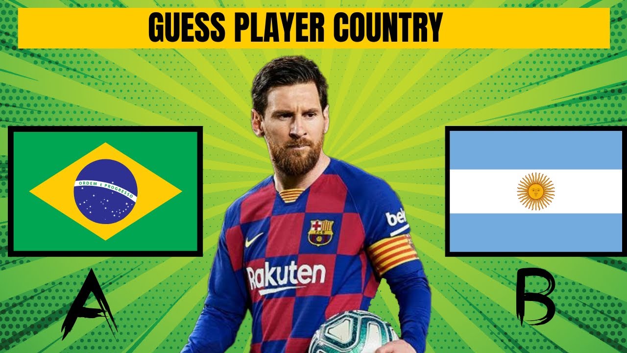 |Guess the FOOTBALL Player country| football player country| football ...