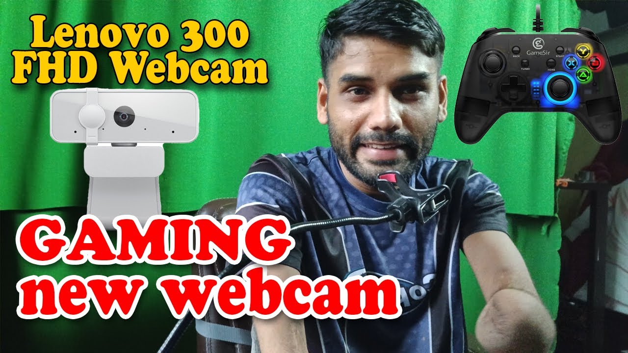 Lenovo 300 FHD Webcam | BEST WEBCAM FOR GAMING PC | Review & Unboxing ...