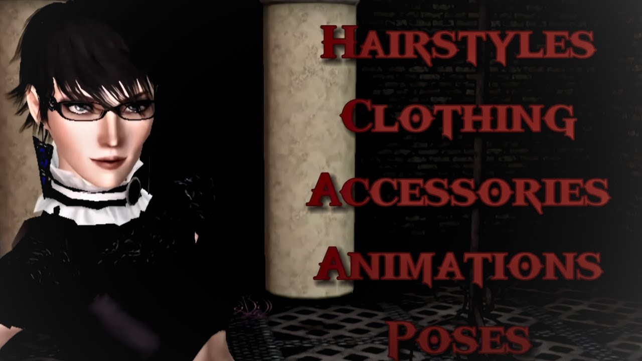 BAYONETTA SIMS CC FINDS - YouTube