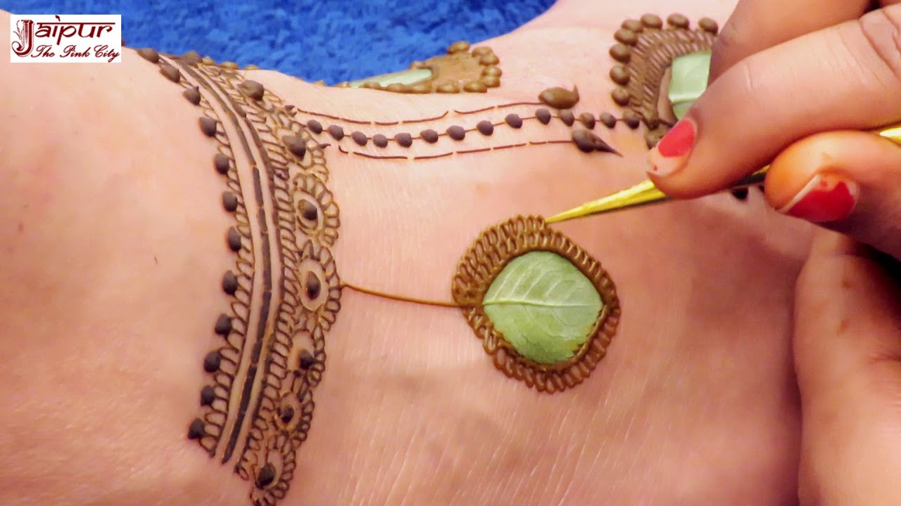 Pairon Ki Mehandi, Pair Ki Mehandi, Leg Mehndi design, Pair Ka Mehandi ...