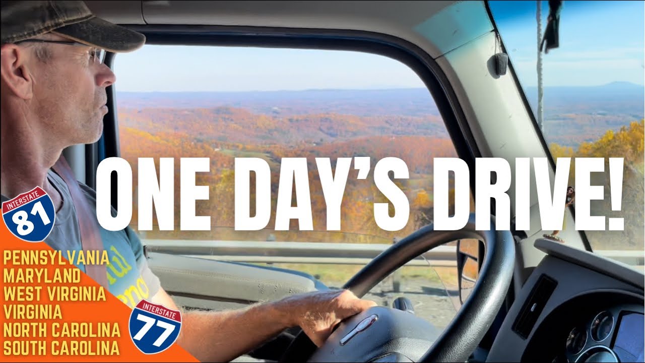 ALL IN A DAY’S DRIVE | JOIN TRUCK DRIVER ON TRIP THROUGH SUNSHINE, FALL ...