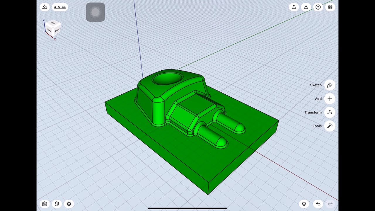 [How to Shapr3D] Power Plug 2D to 3D drawing 172 - YouTube