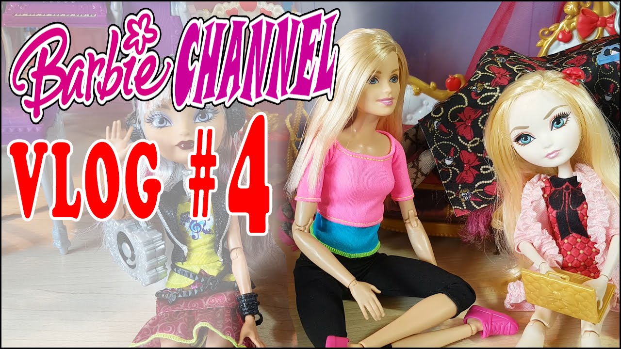 BARBIE TUBE - Il Canale di Barbie / Vlog #4 – Un pigiama party con le ...