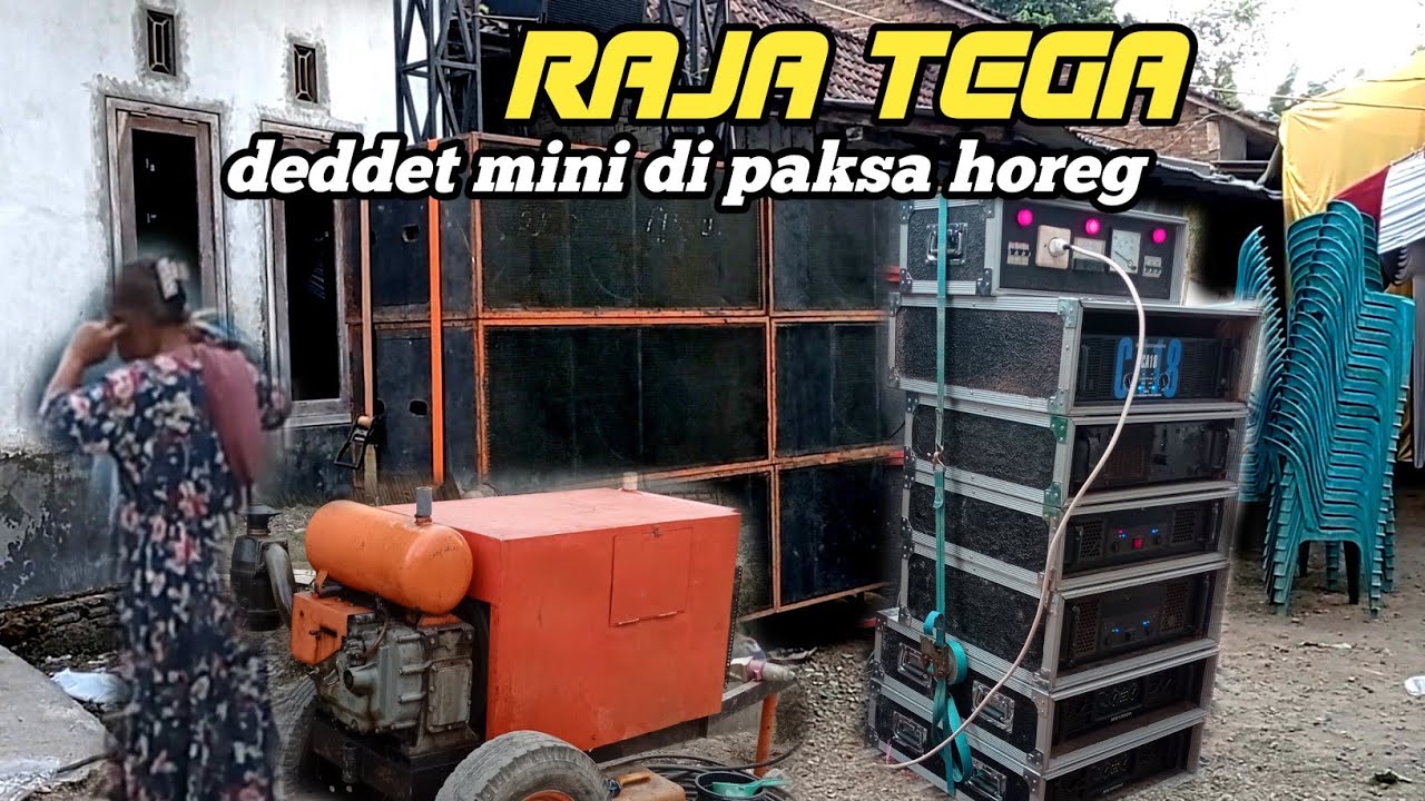 RAJA TEGA...!! deddet di paksa handle power se abrek - YouTube