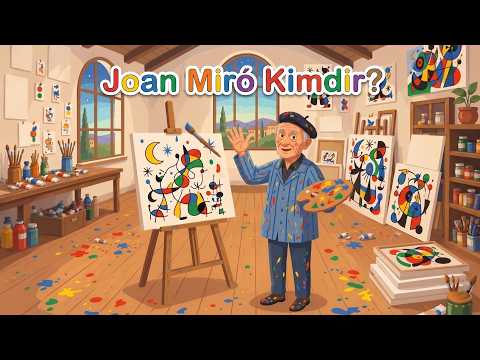 Joan Miró Kimdir? | Çocuklar İçin Sanatçı Tanıtımı