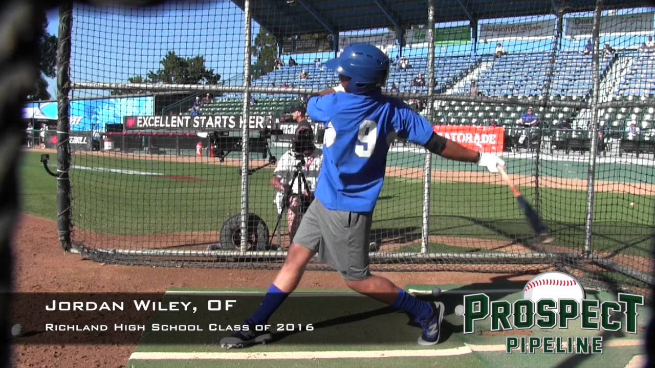Jordan Wiley Prospect Video, OF, Richland High School Class of 2016 ...