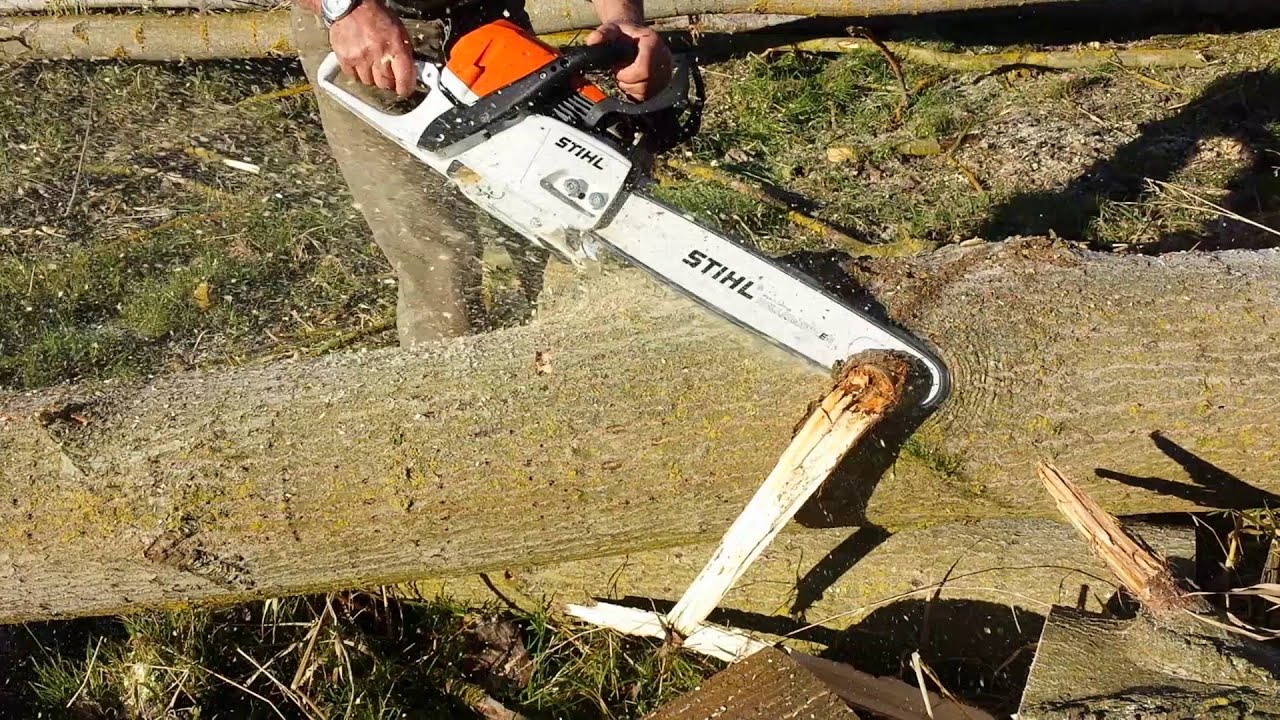 Stihl ms 362 cm - YouTube