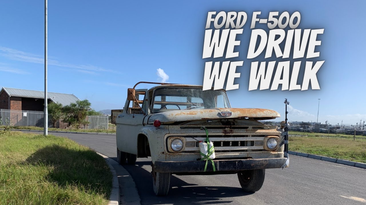 Ford F500 - First Drive, First Walk, No VOEL...... - YouTube
