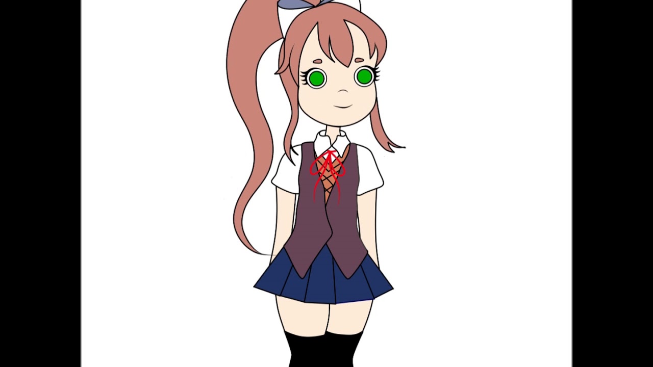 Hey Monika! Animation - YouTube