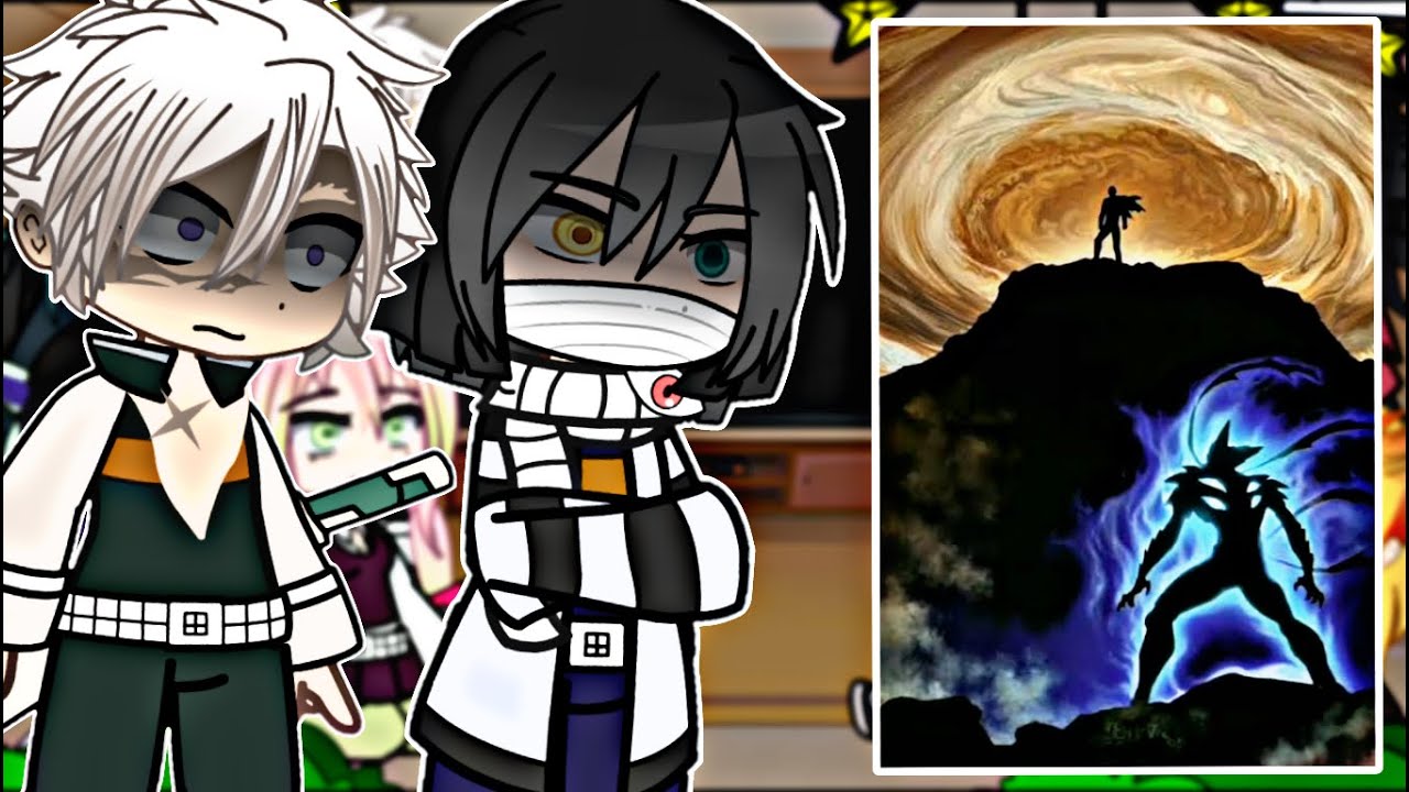 Hashiras React to Saitama vs Cosmic Garou || Tiktok || Gacha react ...