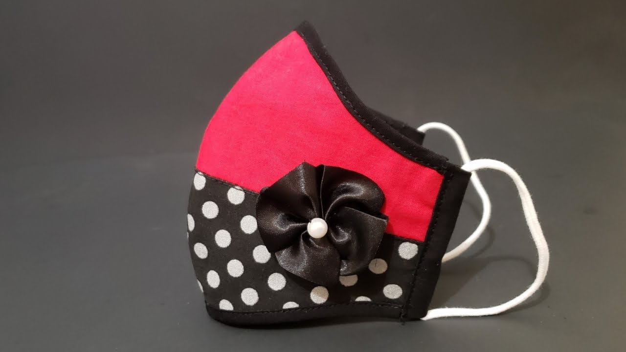 Special Design Mask With Most Easy Pattern|A New Way To Make And Wear ...