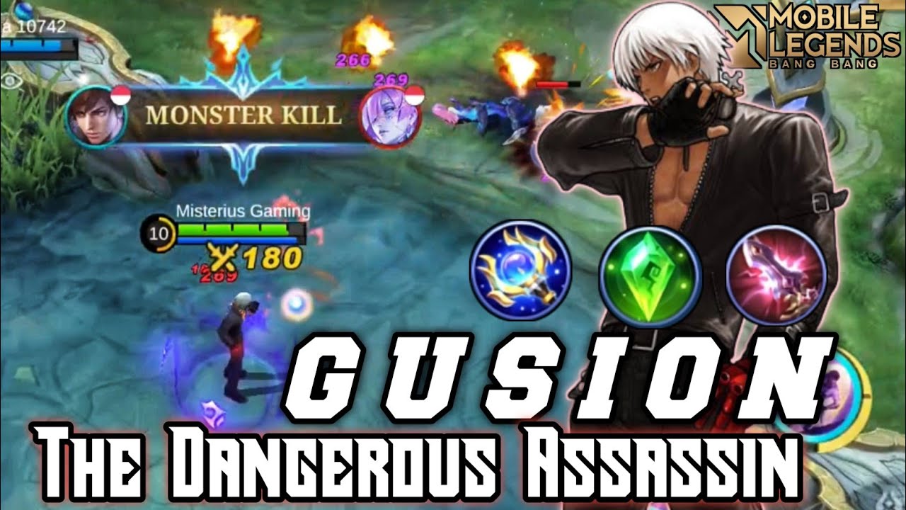 Gusion The Dangerous Assassin Flash Killing - Mobile Legends Bang-bang ...
