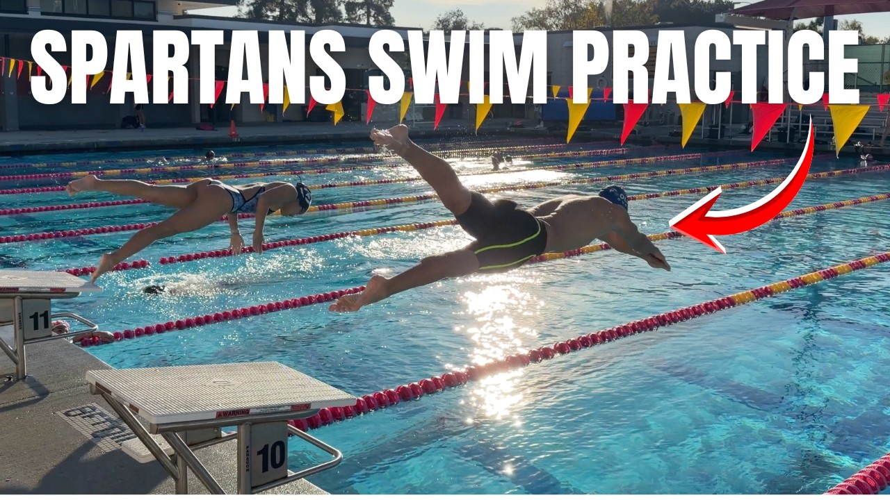Swim Practice with the Spartans - YouTube