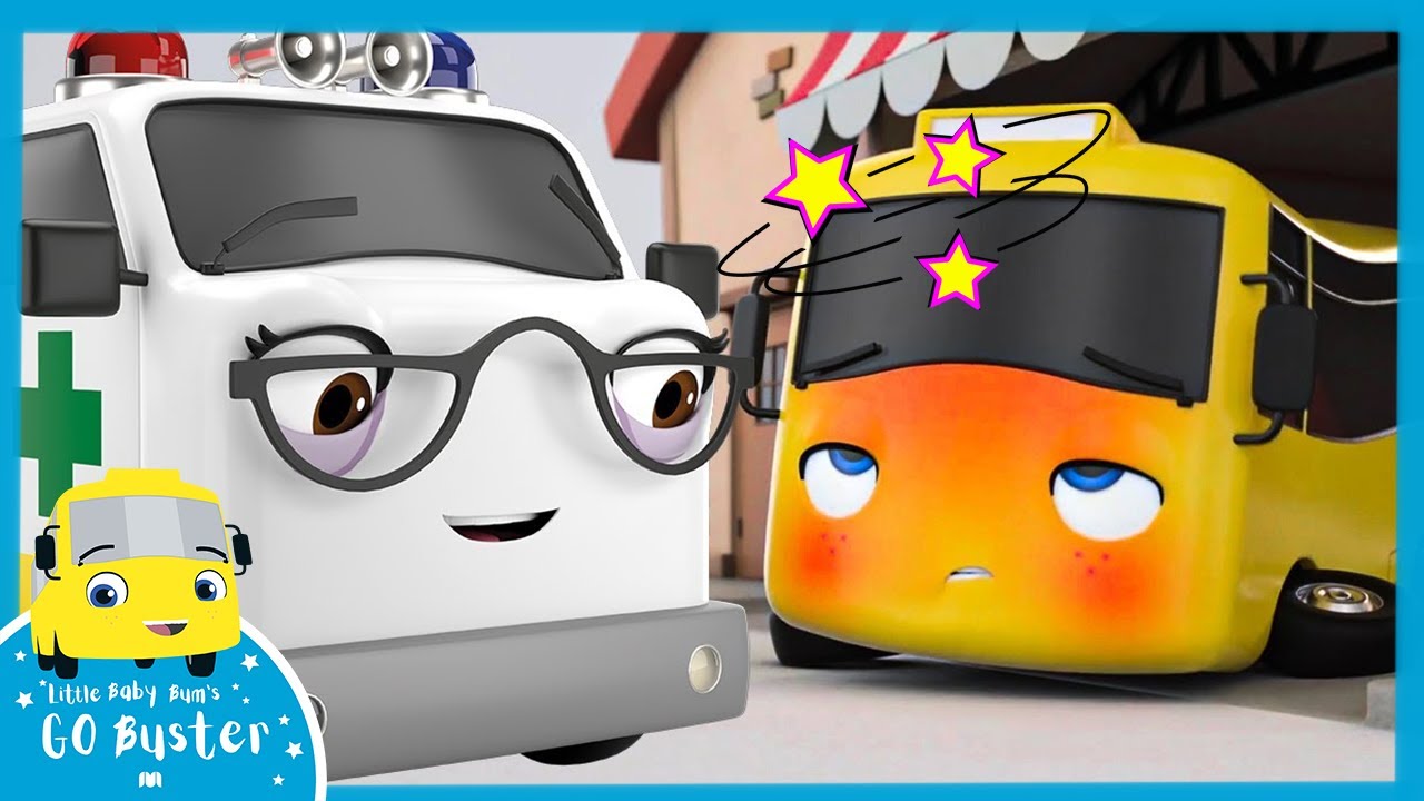 Buster's Sick - BOO BOO Bus | Best Baby Songs | Kids Cartoon | Nursery ...