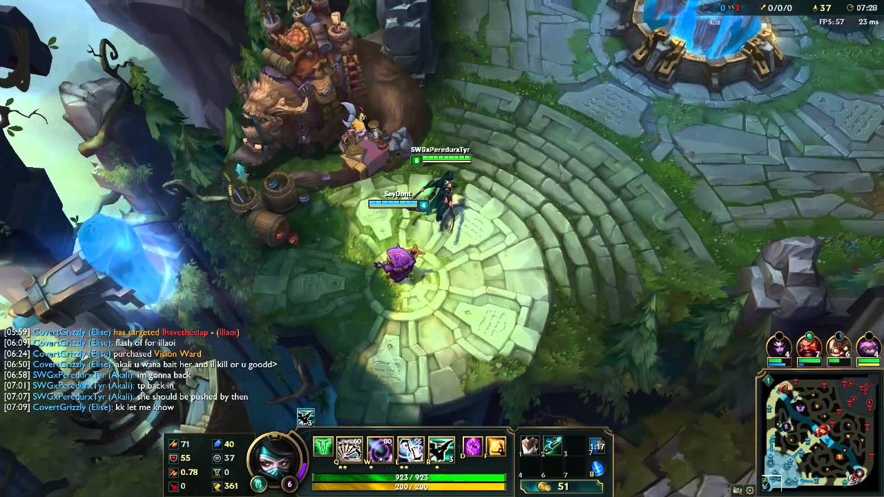 League of Legends Tank akali (AP bruiser?) - YouTube