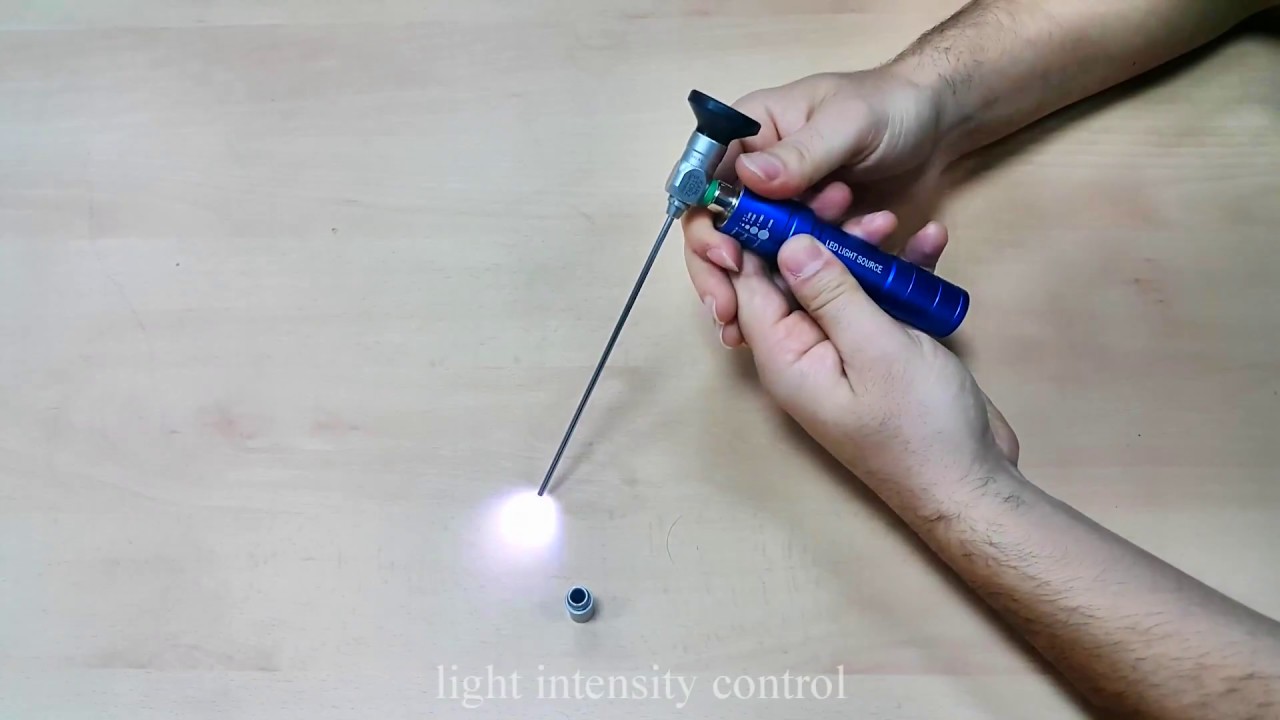 PORTABLE LED LIGHT SOURCE - YouTube