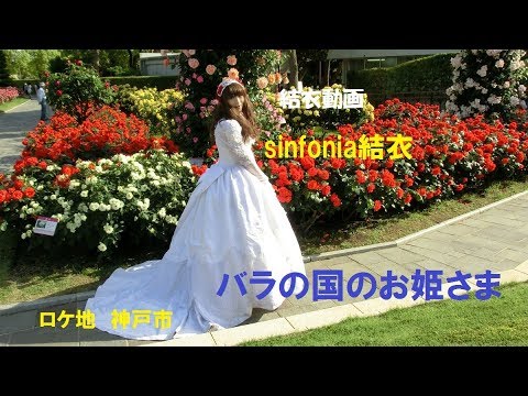 女装 Crossdresser Wedding dress　神戸ウェディングドレス　私はバラの国のお姫さま～　Fit for a princess