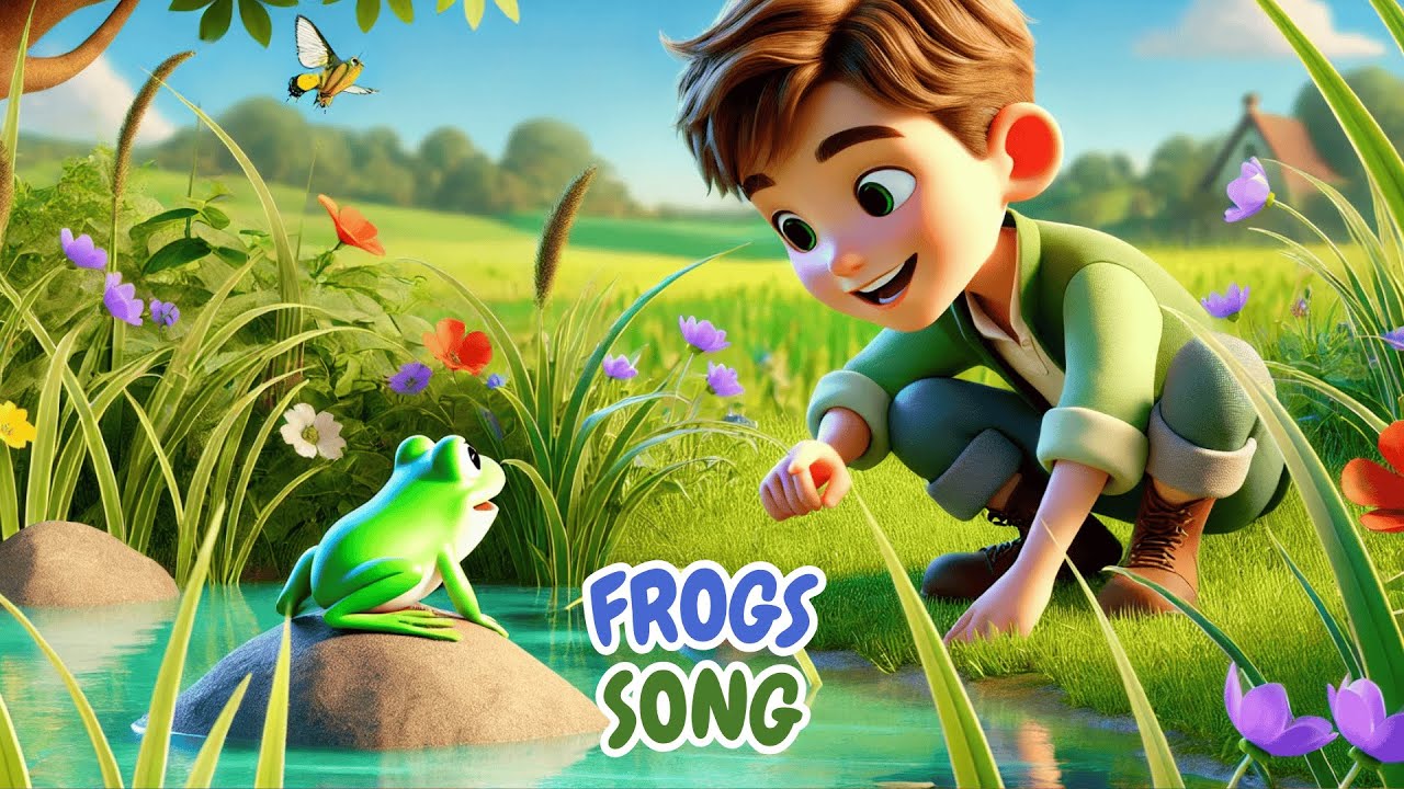 Song for Kids | Frogs Song | Learning Video - YouTube