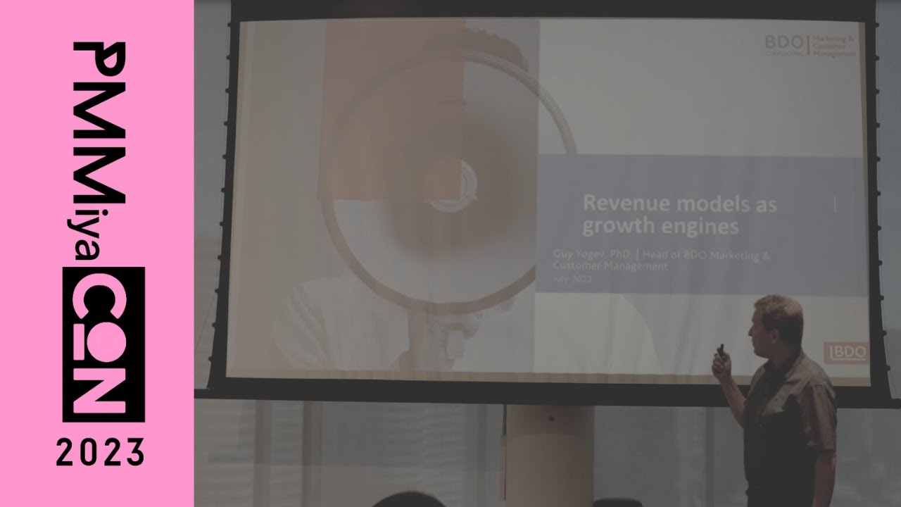 PMMiyaCon 2023 - Exploring Effective Revenue Models for Success /Guy Yogev - YouTube
