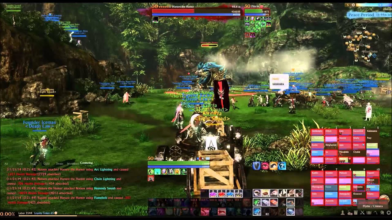 ArcheAge - Death Law: World Boss Hanure (Hasla) - YouTube