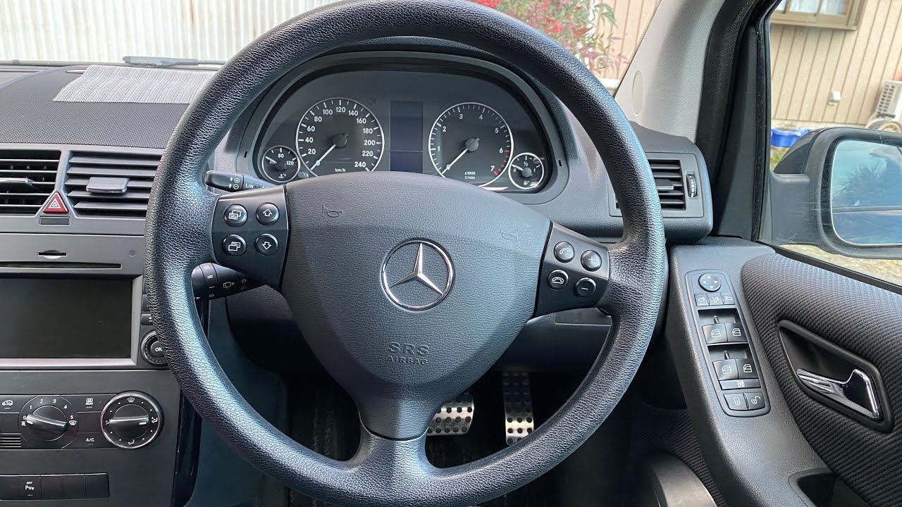 HOW TO DRIVE A MERCEDES BENZ CAR - YouTube