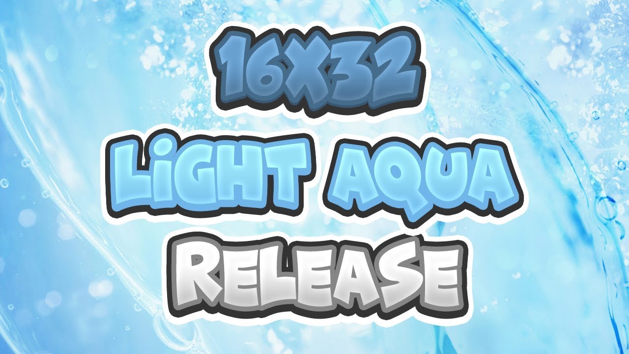 Light Aqua FPS Pack Release 16x32x - YouTube