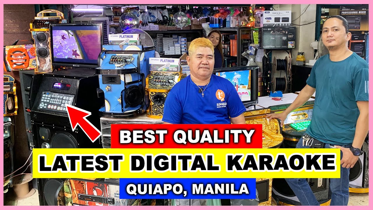 MURANG BILIHAN NG LATEST DIGITAL KARAOKE AT VIDEOKE SET-UP MACHINE SA ...