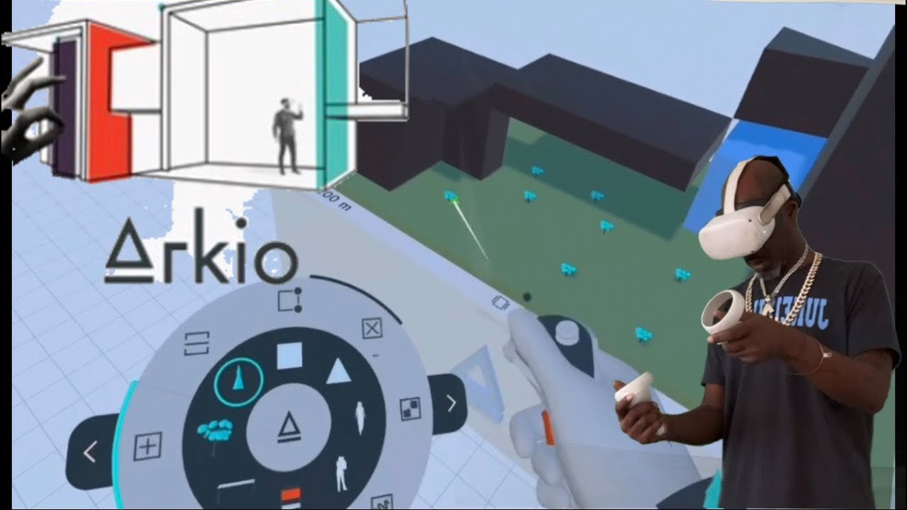 Arkio VR Architect 3D Model Maker. Build Cities Oculus Quest 2 AppLab ...