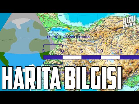 PROJEKSİYON YÖNTEMLERİ VE ÖLÇEKLER - Harita Bilgisi #1 | TYT HIZLI COĞRAFYA