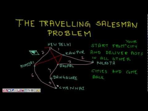 Programming Interview: Travelling Salesman Problem (Dynamic Programming) - YouTube
