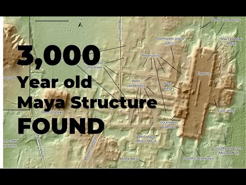 LIDAR uncovers Biggest & Oldest Maya structure in Aguada Fénix Mexico ...