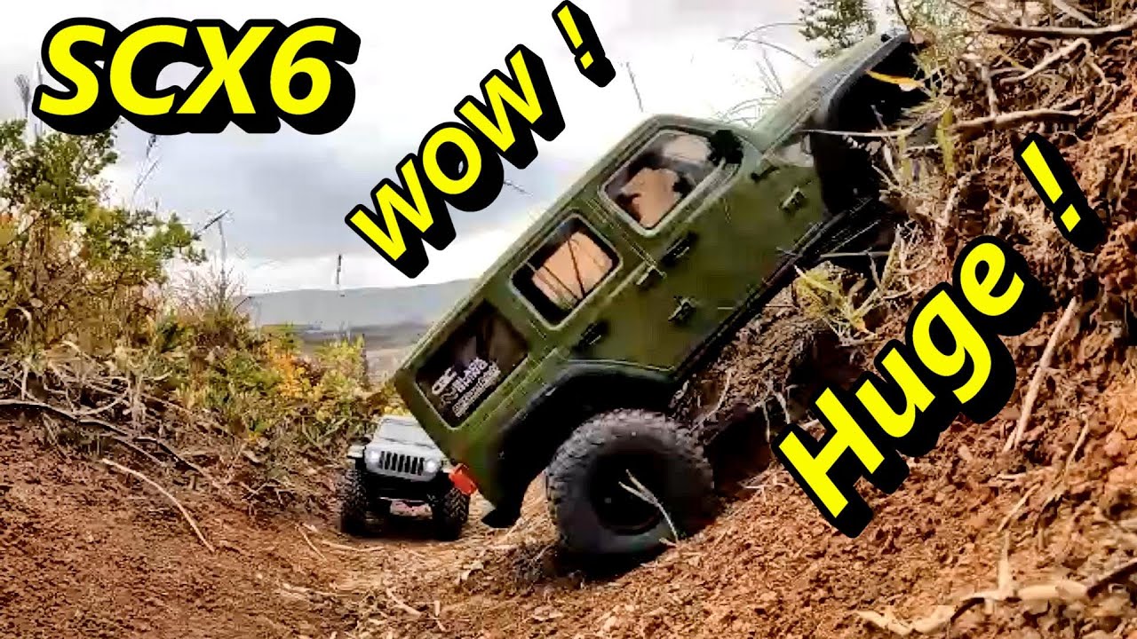 What a HUGE! The All New Axial SCX6 ! SCX6 challenges where SCX10 III ...