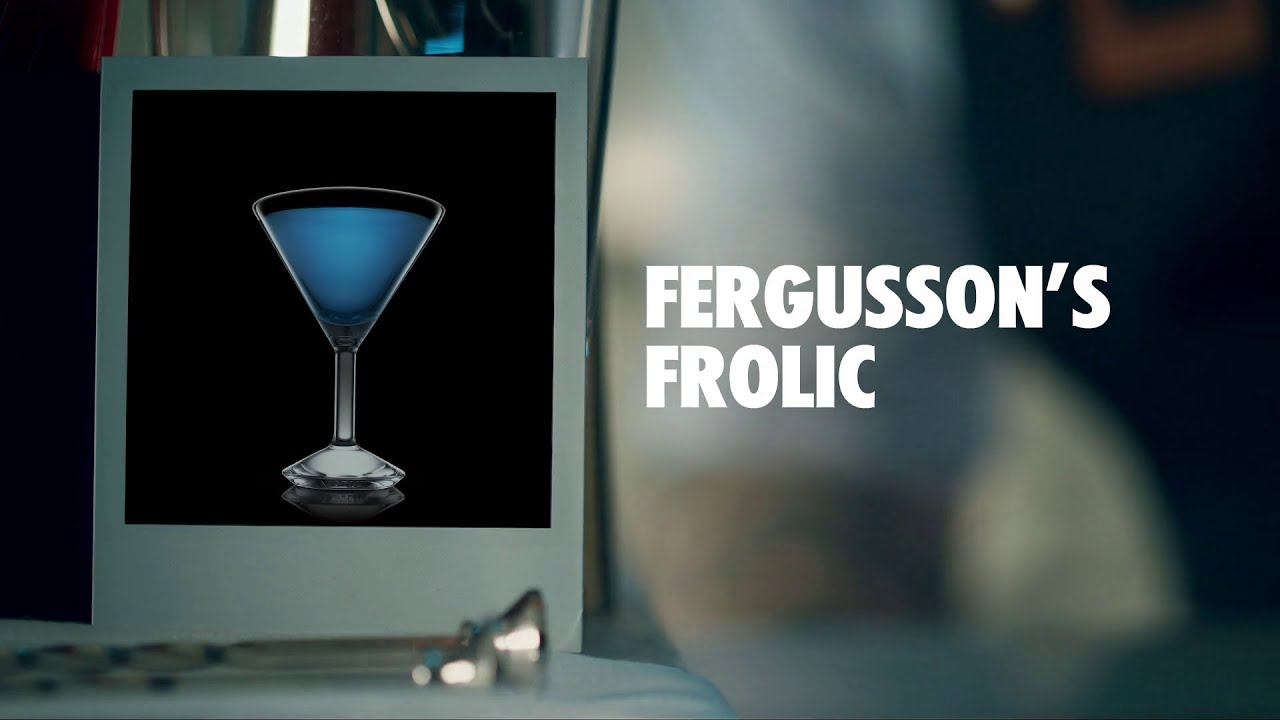 FERGUSSON’S FROLIC DRINK RECIPE - HOW TO MIX - YouTube