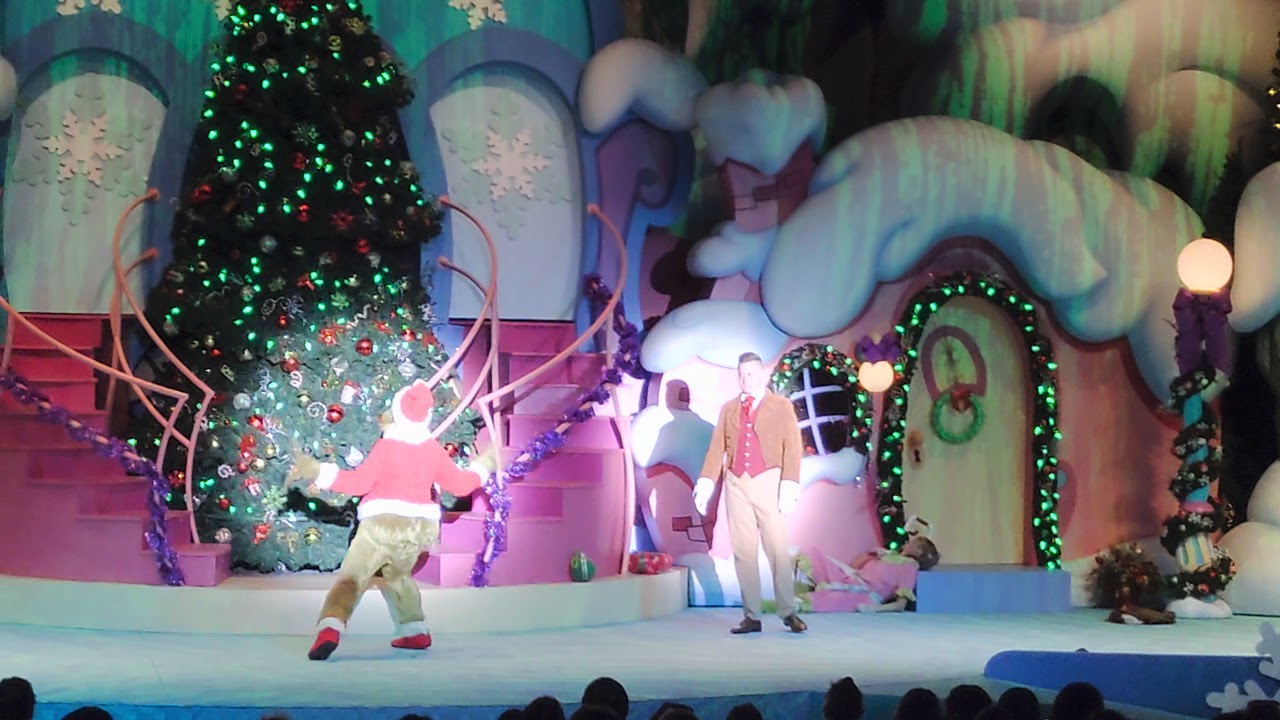 The Grinch Universal Orlando 12/07/2021 - YouTube