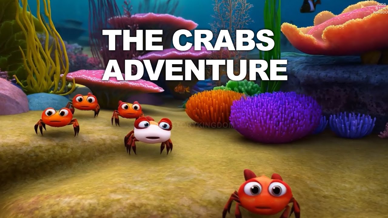 The Crabs Go Crawling Song | Fun Beach Adventure for Kids#kidssong # ...