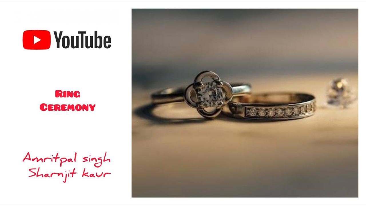 LIVE🔴 RING CEREMONY || AMRITPAL SINGH + SHARNJIT KAUR || [06-03-2024 ...