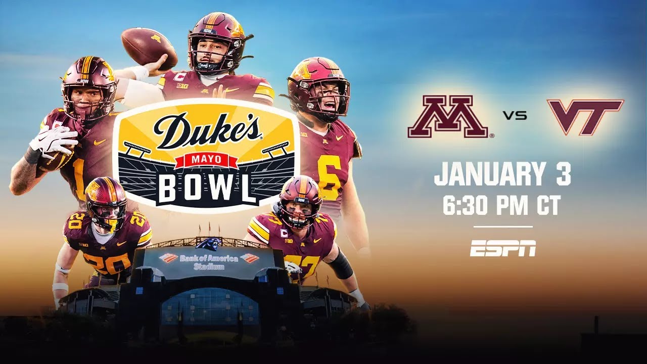 Gopher Football is Duke's Mayo Bowl Bound - YouTube